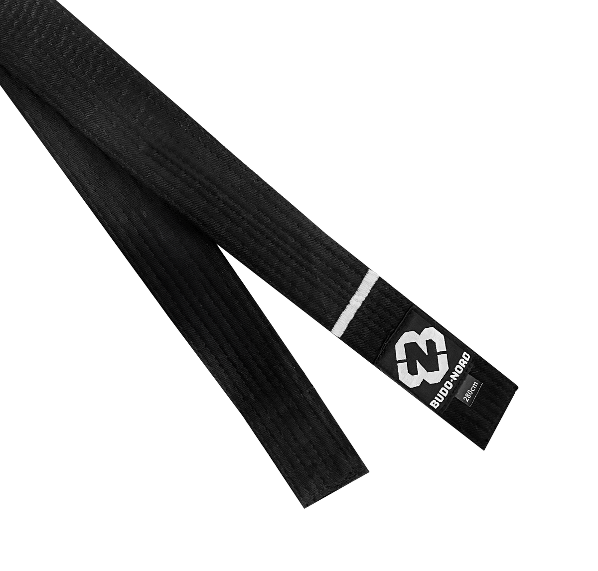 Svart bälte inkl. brodyr (streck) – VIKING SHOP